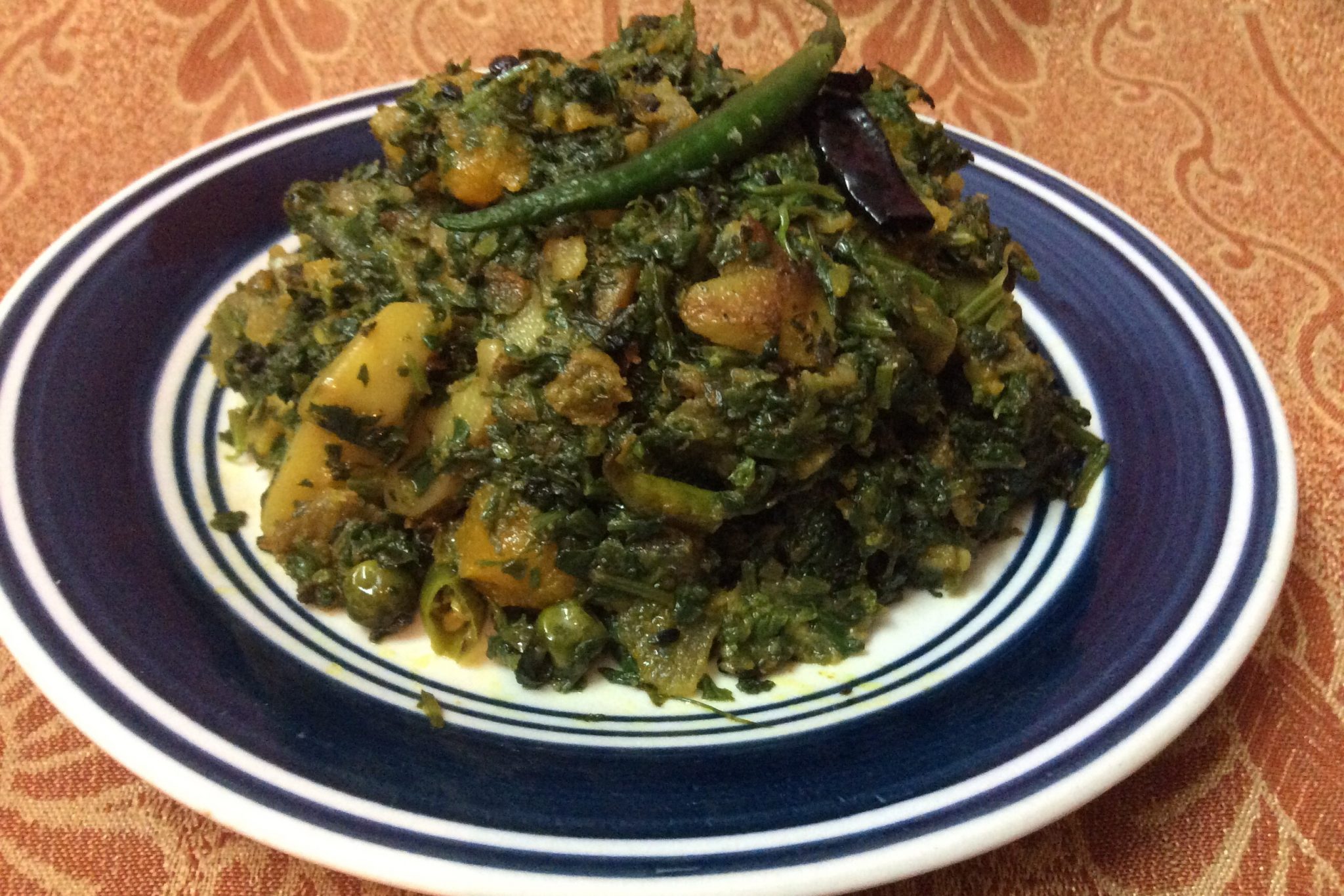 Healthy Recipe-Bathua Leaves(Chenopodium) And Vegetables/Betho Shag ...